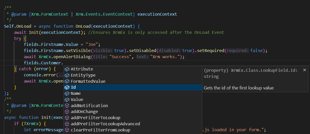 Enhancing Dynamics 365 Client Api Interaction With Xrm Ex Dynamics Chronicles